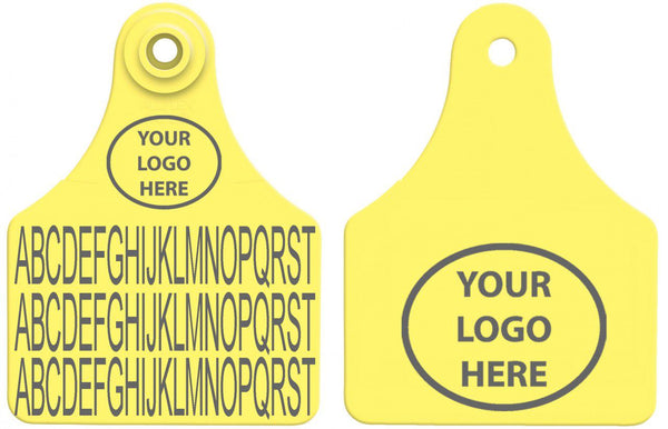 Allflex Large Layout 17 - Yellow | CattleTags.com