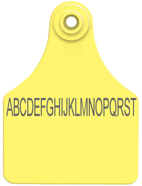 Allflex Large Layout 9 - Yellow | CattleTags.com