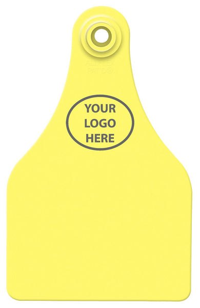Allflex Super Maxi Layout 20 - Yellow | CattleTags.com